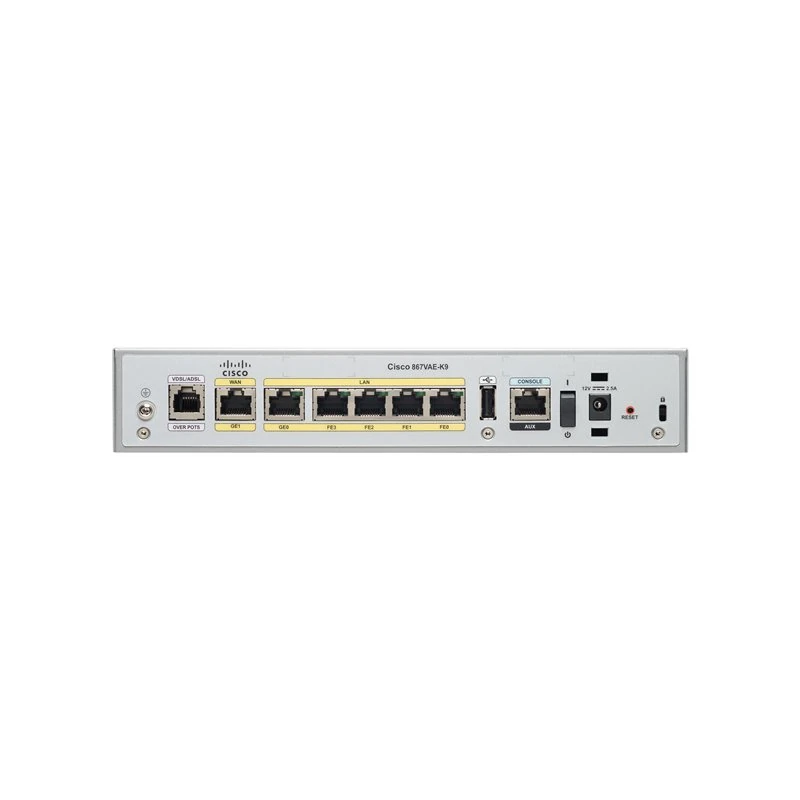 C867VAE-K9 Cisco Refurbished 867VAE VDSL2 4P Router In Stock – Euroland ...