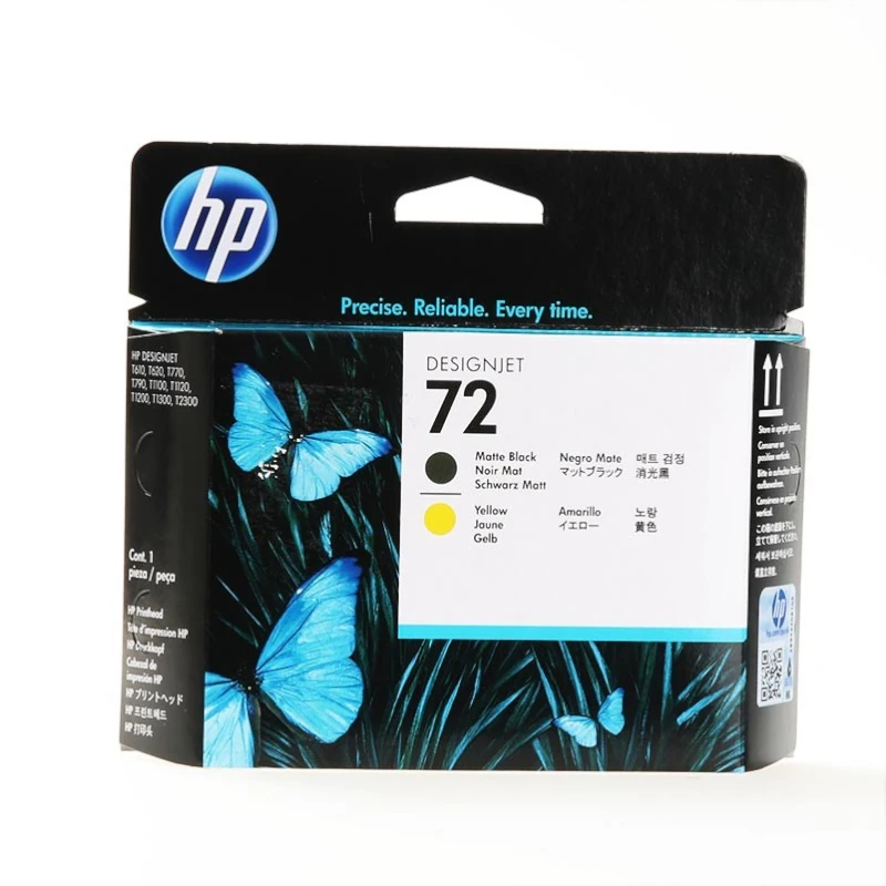 Buy C9384A HP New Genuine 72 Matte Black - Yellow Printhead In Stock